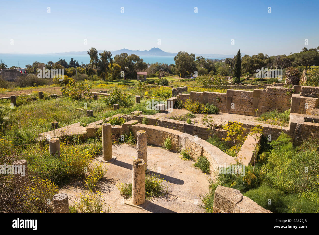Carthage roman columns hi-res stock photography and images - Alamy