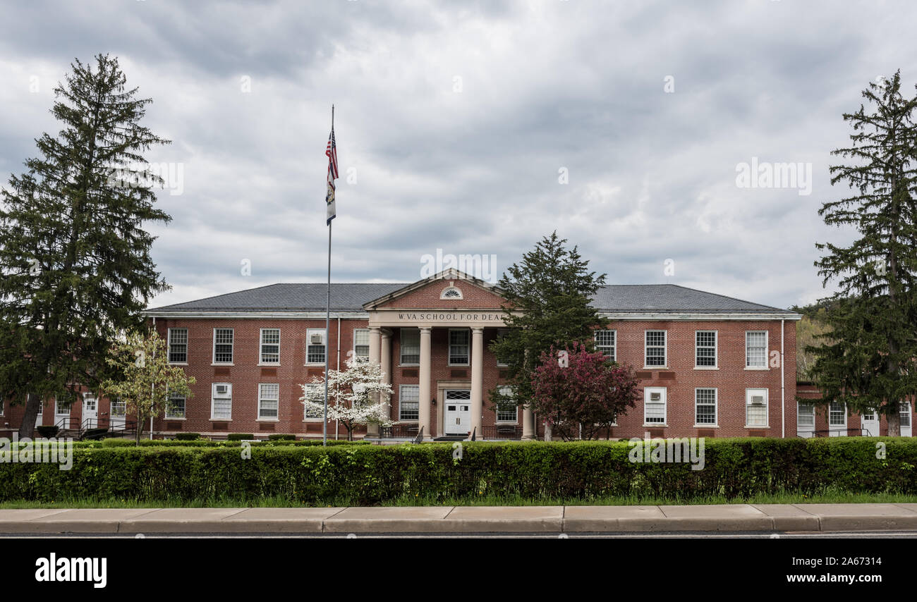 West Virginia School for Deaf building, Romney, West Virginia Stock ...