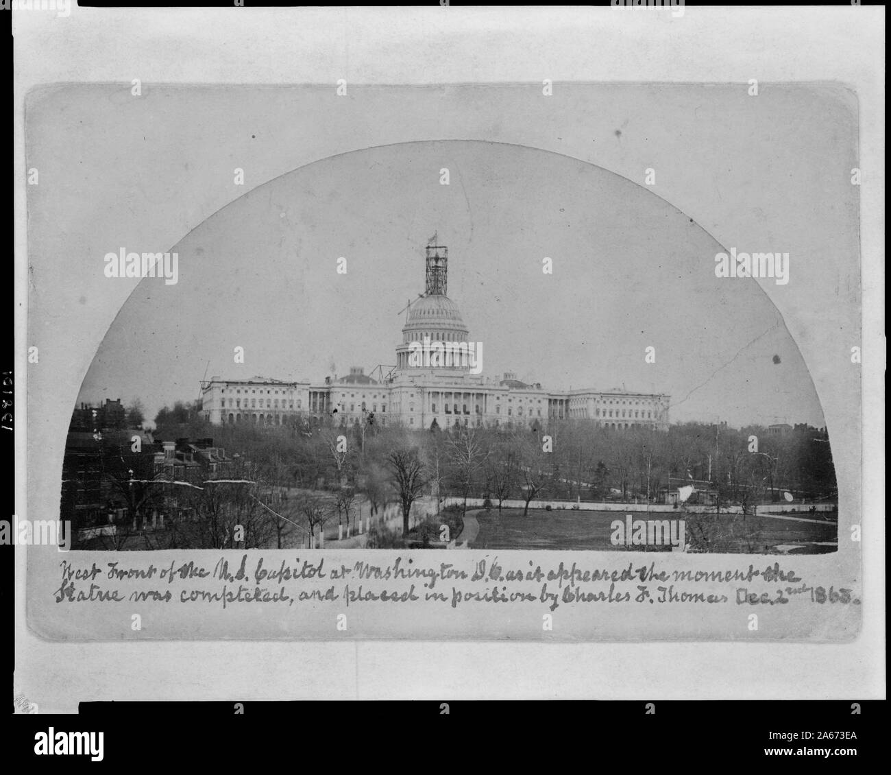 West front of the u s capitol hi-res stock photography and images - Alamy