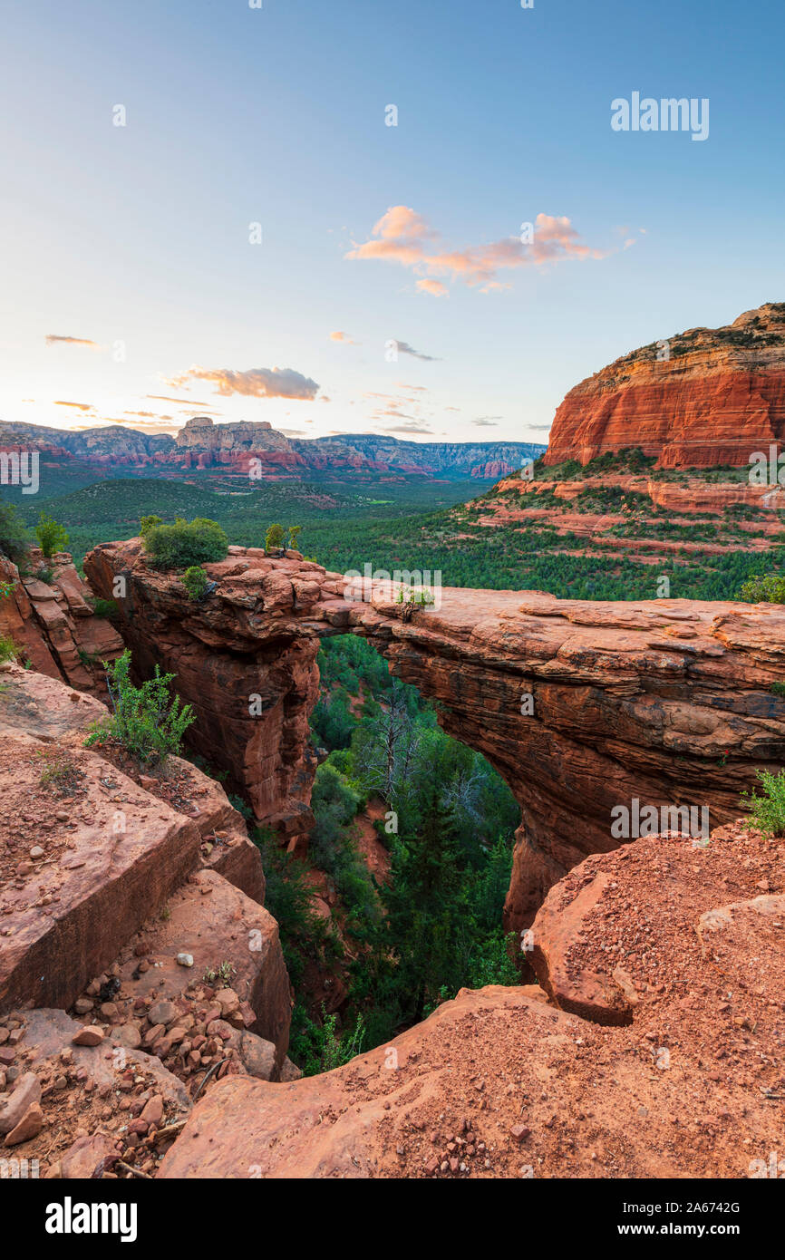 Devils Bridge Sedona, Arizona, USA, North America Stock Photo - Alamy