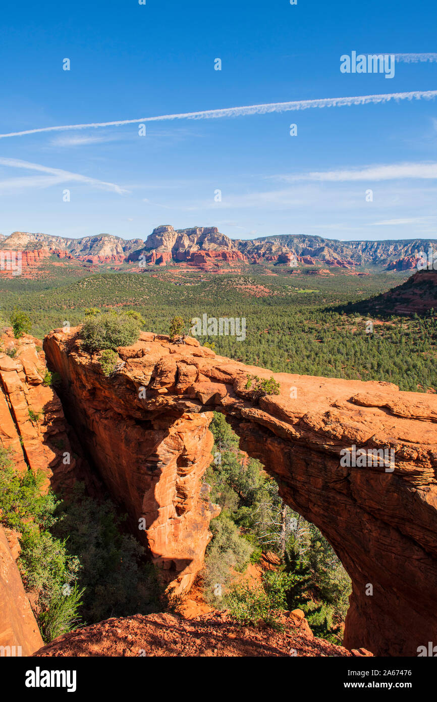 Devils Bridge Sedona, Arizona, USA, North America Stock Photo - Alamy