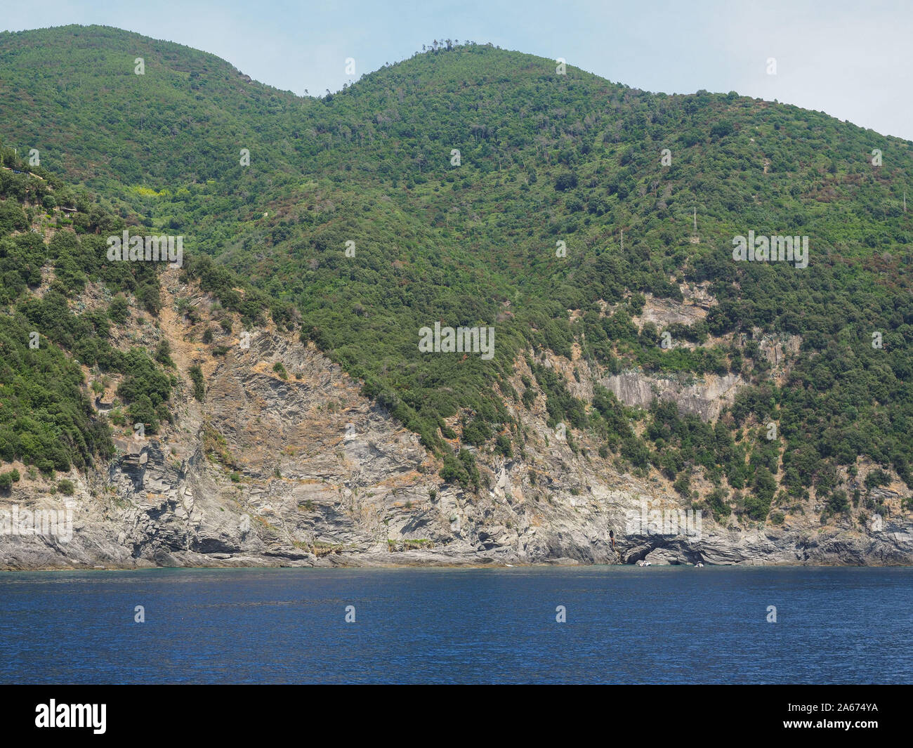 Mediterranean slope to sea hi-res stock photography and images - Alamy