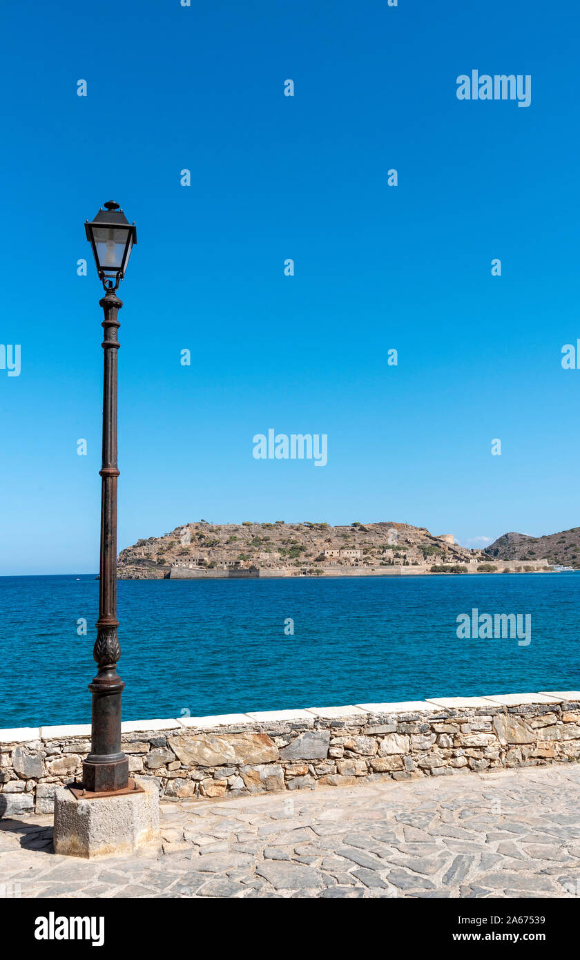 Spinalonga greece street hi-res stock photography and images - Alamy