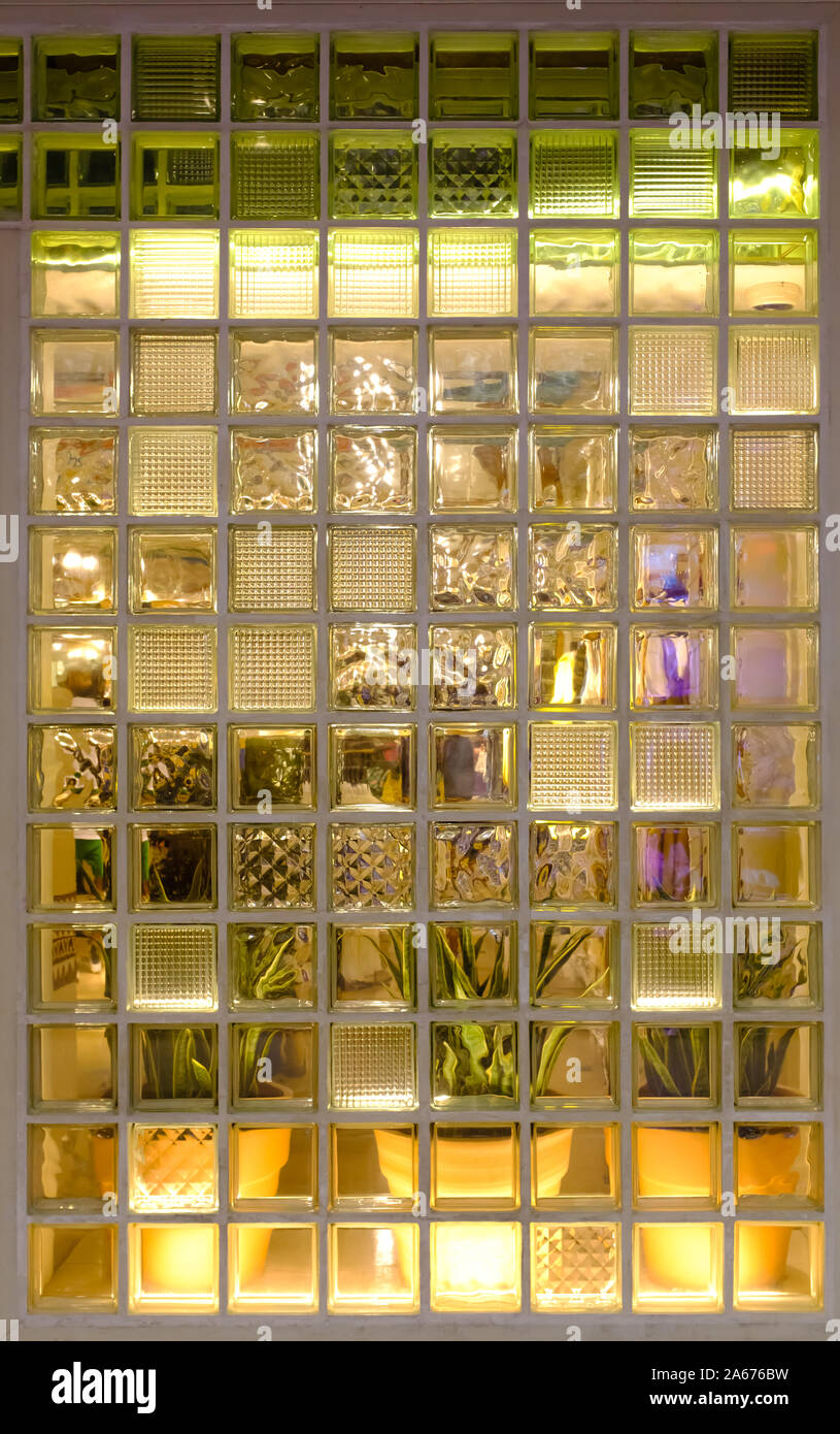 blue glass tiles texture background, kitchen or bathroom concept Stock ...