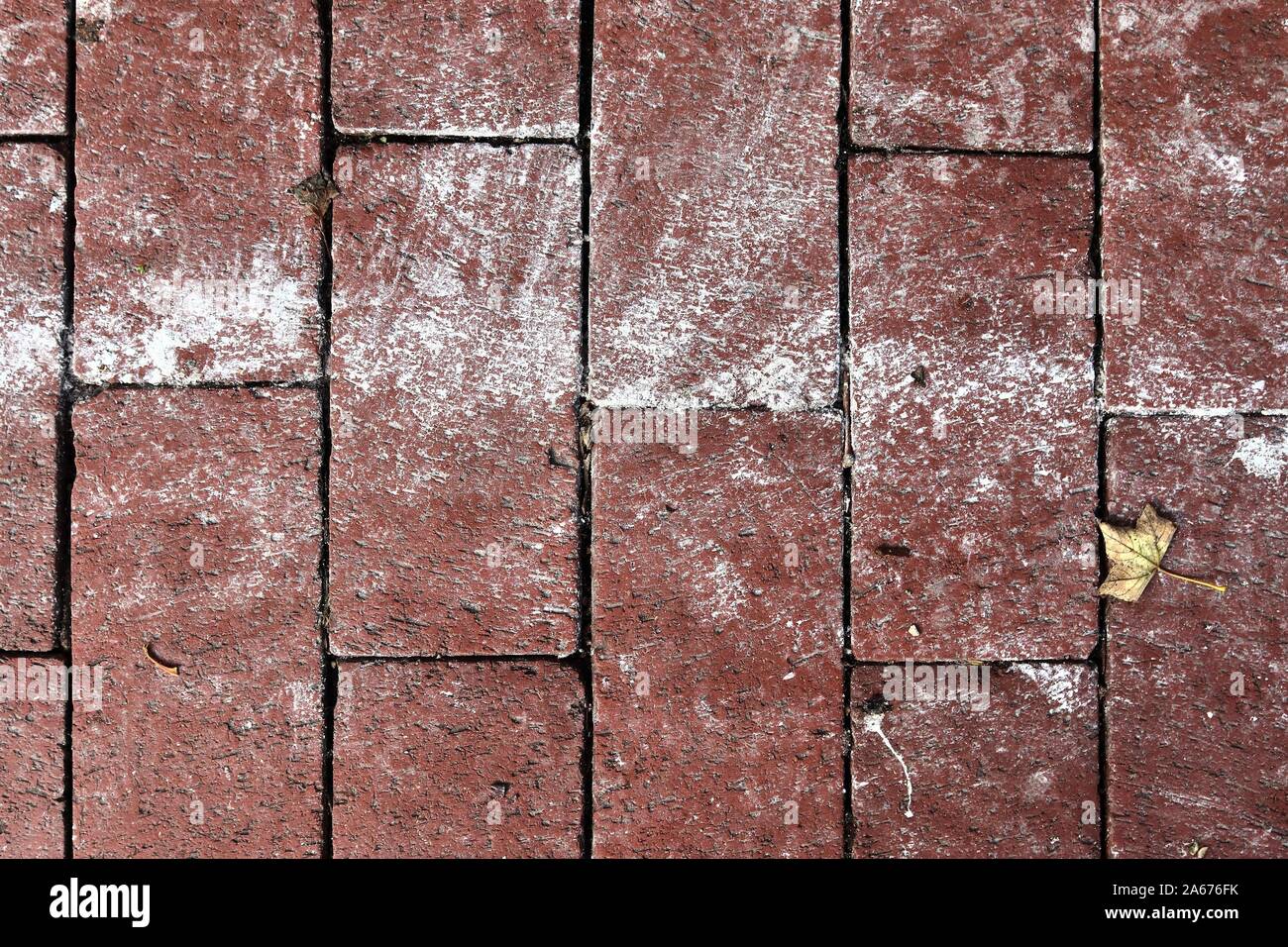 Highly detaled close up view on cobblestone textues with perspective in ...
