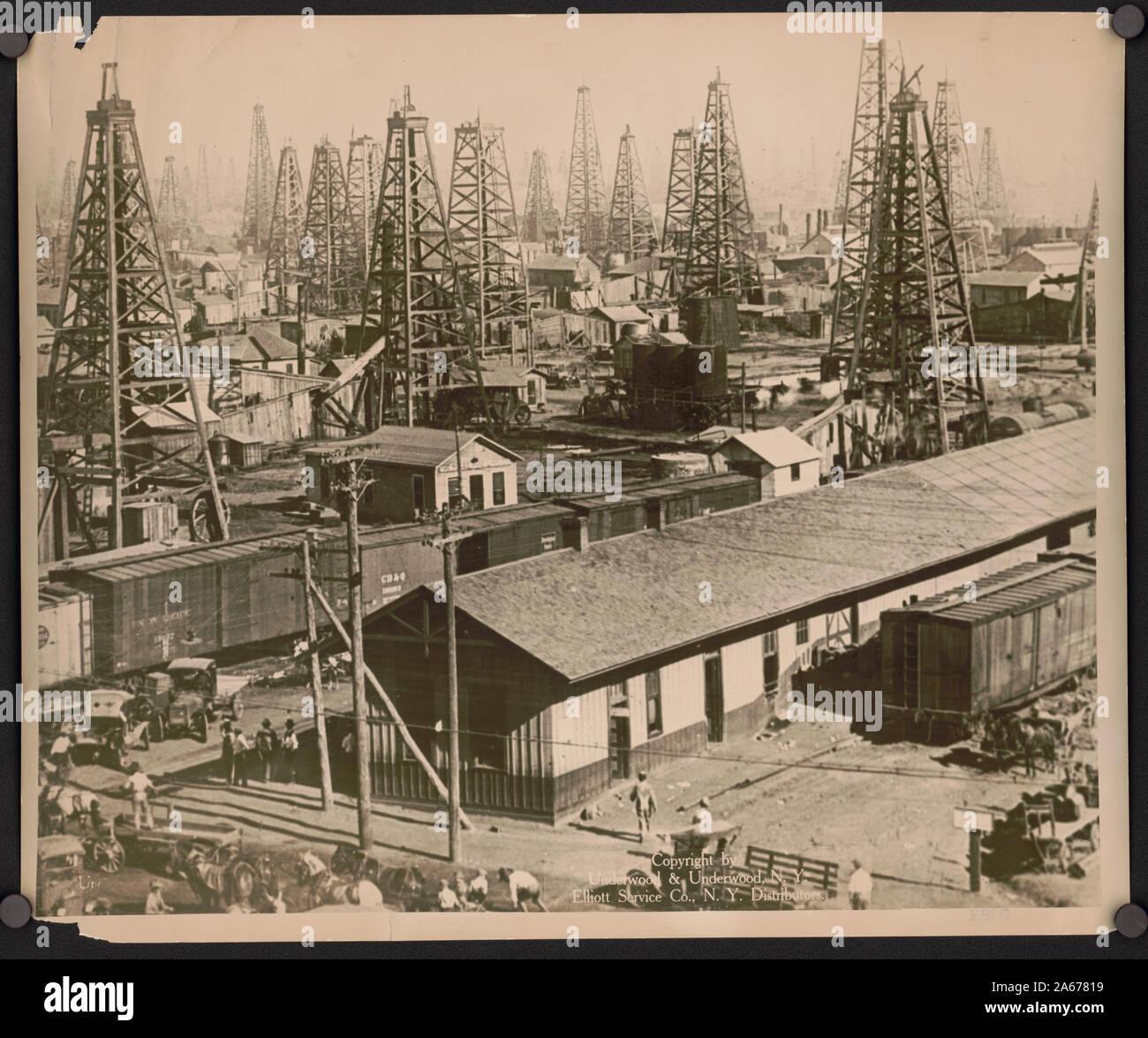 Where fortunes are made and lost overnight This is the famous oil town ...