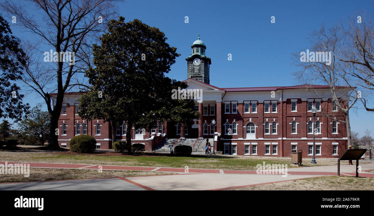 White Hall historic building, Tuskegee University, Tuskegee, Alabama ...