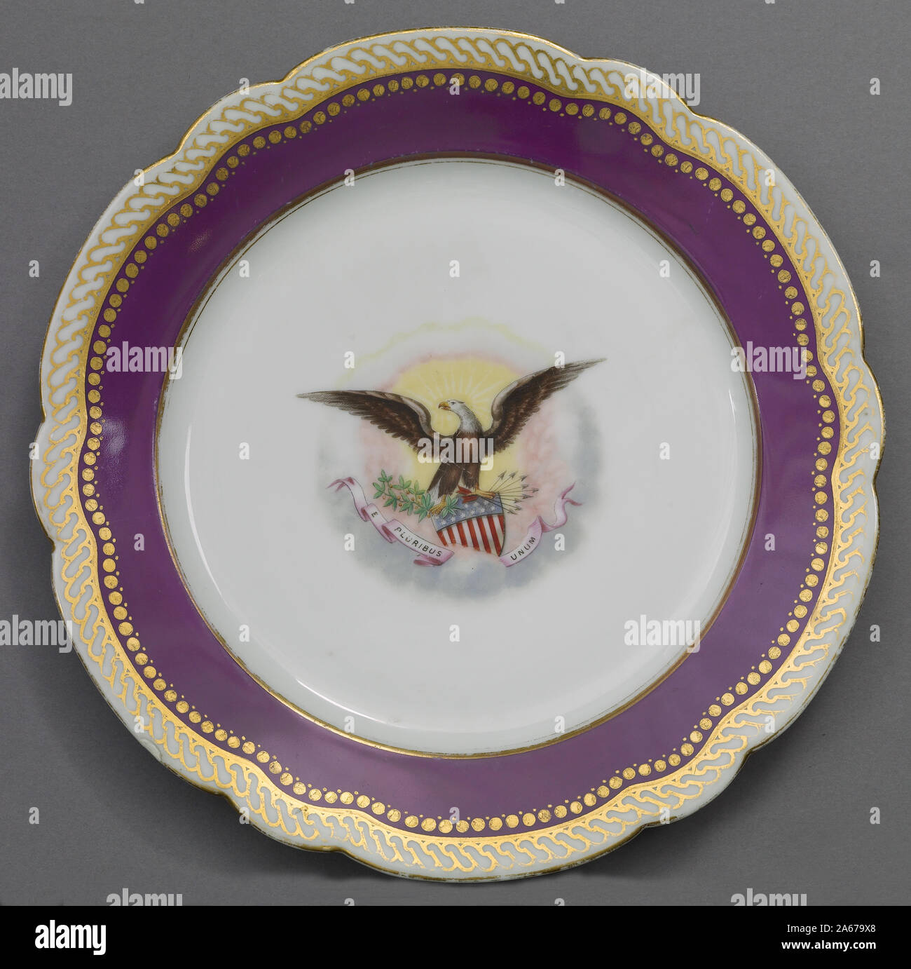 White House China. Artifact in the museum collection, National Park ...