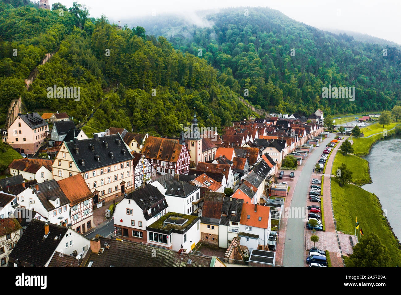 German small village hi-res stock photography and images - Alamy