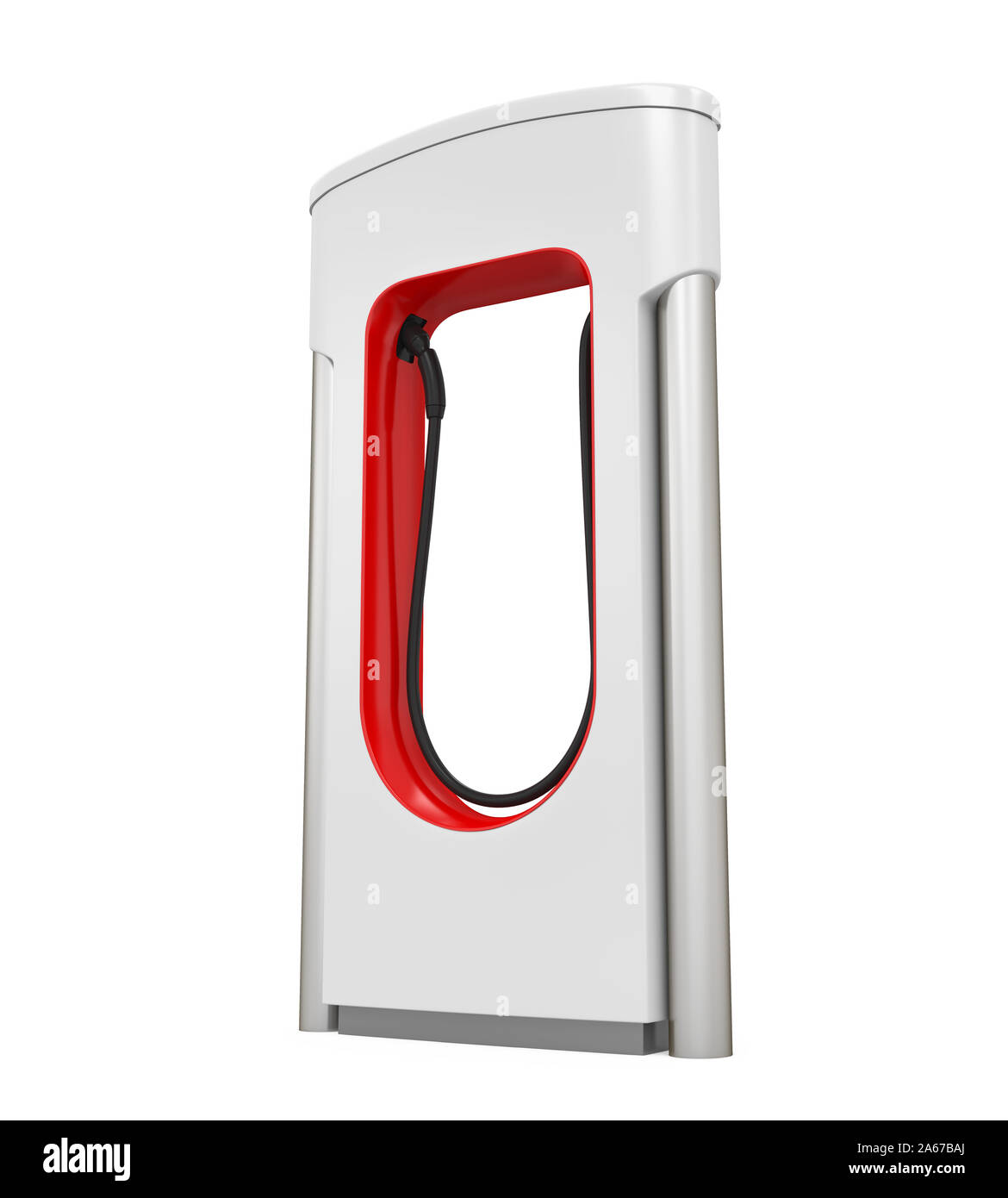 Charging station for electric vehicle Cut Out Stock Images & Pictures ...