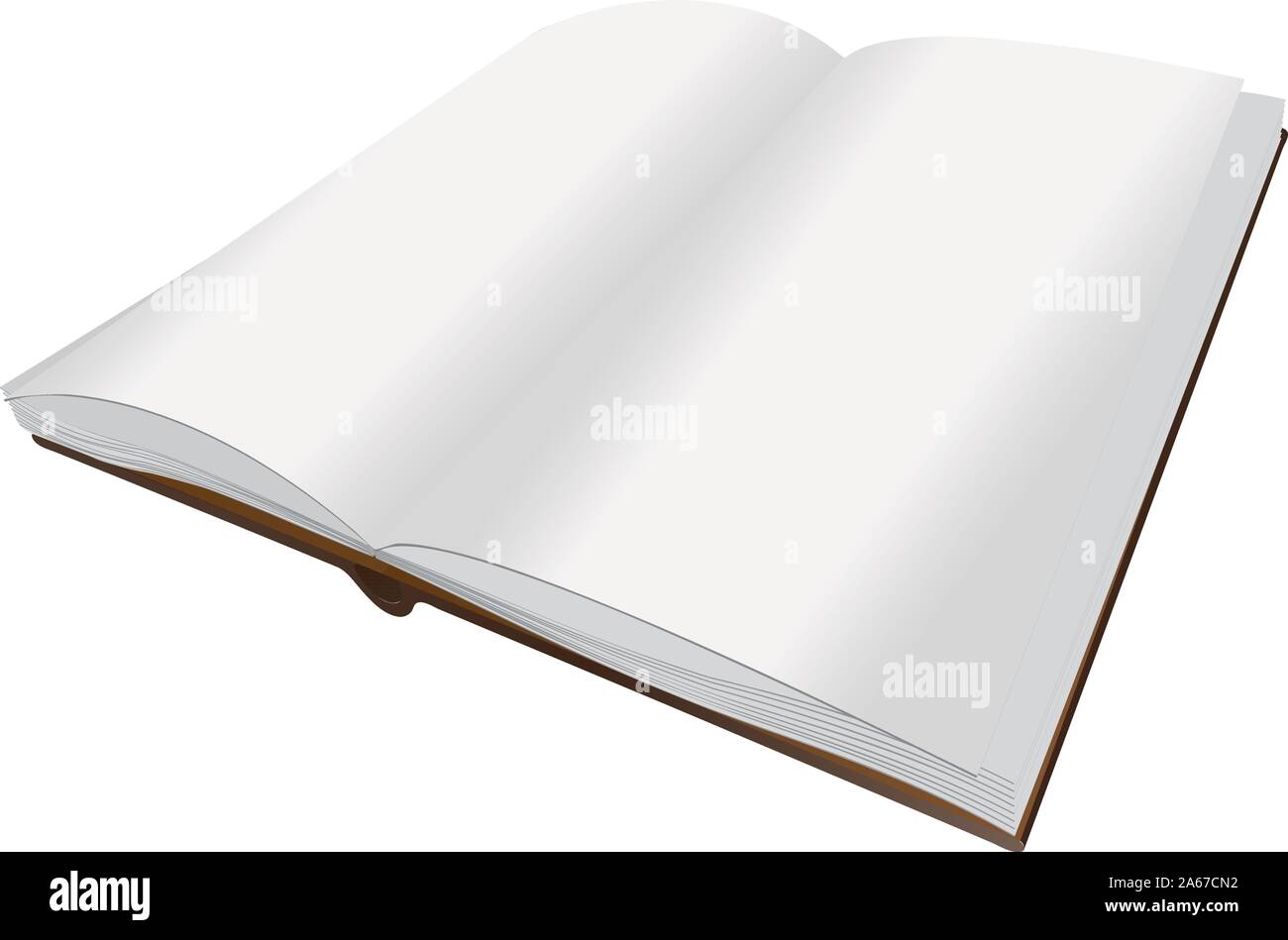 Illustration of an Open Book in 3D Stock Vector Image & Art - Alamy