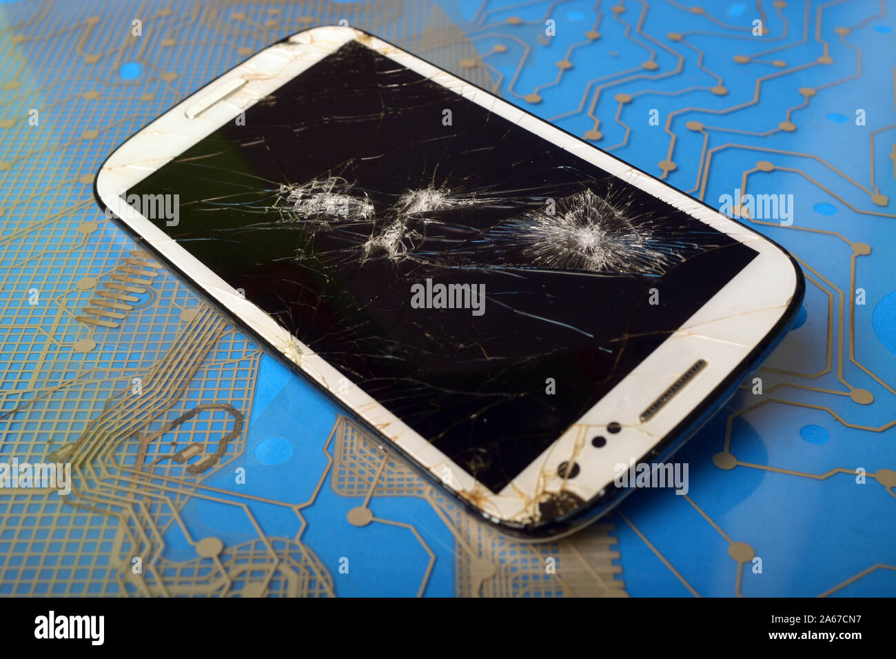 Mobile phone printed circuit board hi-res stock photography and images ...