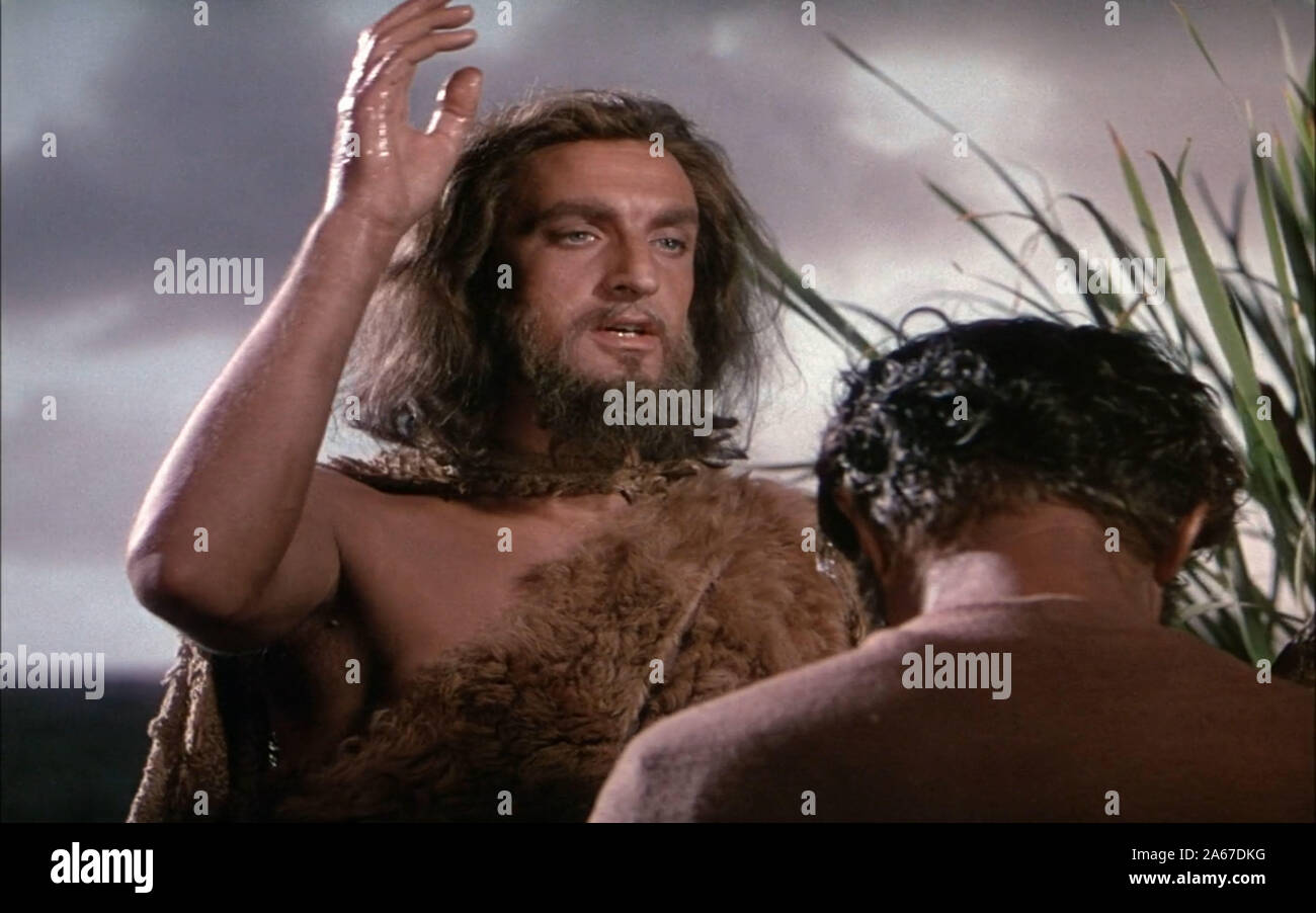 Los Angeles.CA.USA. Alan Badel as John the Baptist in a scene in ...