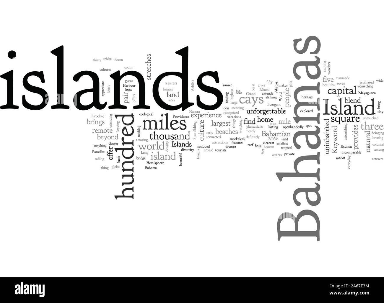 Nassau Beaches Stock Vector Images - Alamy