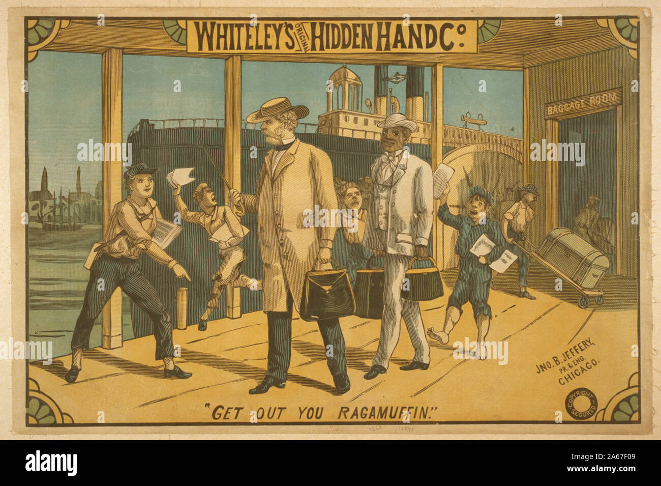 Whiteley's Original Hidden Hand Co Stock Photo - Alamy