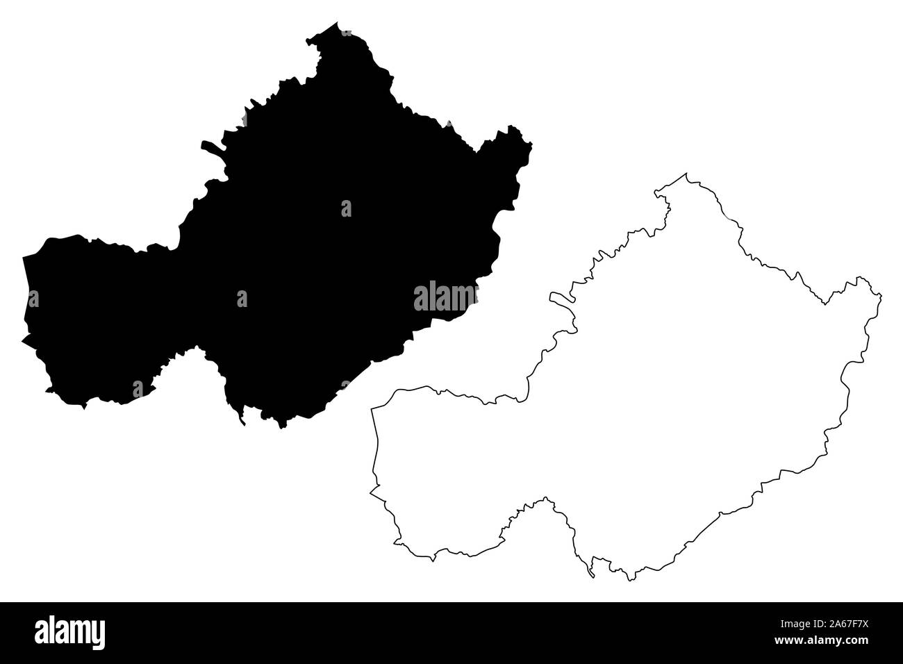 Westmeath County Council (Republic of Ireland, Counties of Ireland) map ...