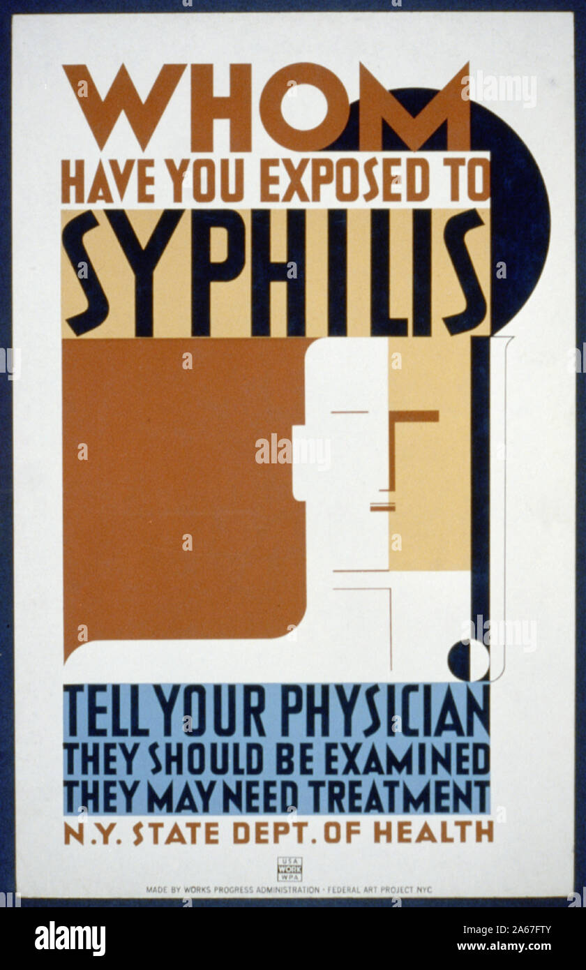 Whom have you exposed to syphilis Abstract: Poster for New York State ...