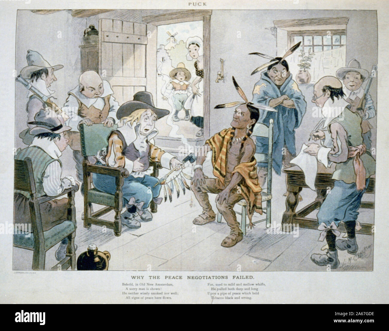 Why the peace negotiations failed Stock Photo - Alamy