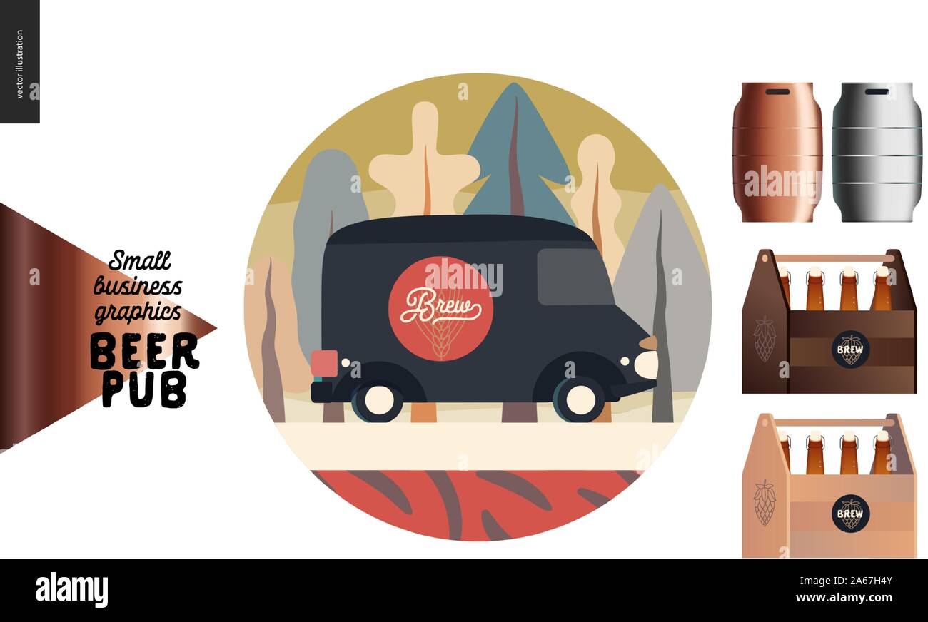 Car hop restaurant Stock Vector Images - Alamy