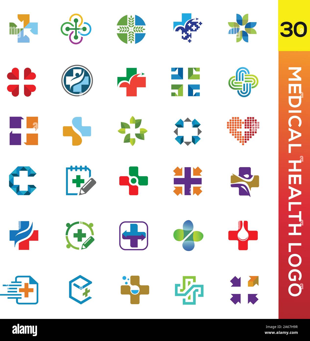 Medical logo, medical center logo, heart logo, health logo, doctor logo ...