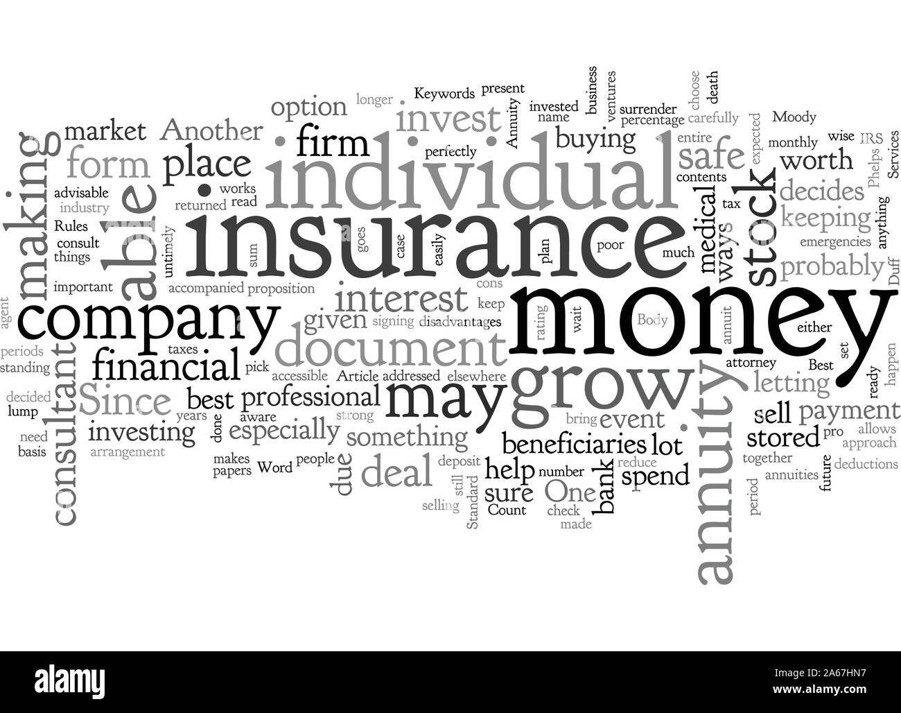 Annuities Stock Vector Images - Alamy