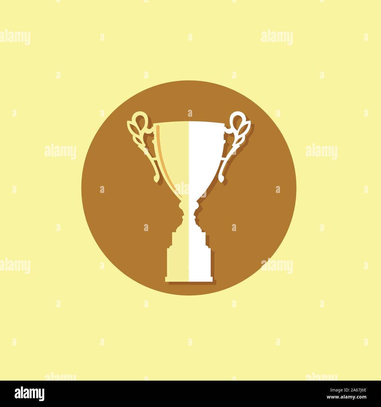 trophy icon trendy and modern symbol for graphic and web design Stock ...