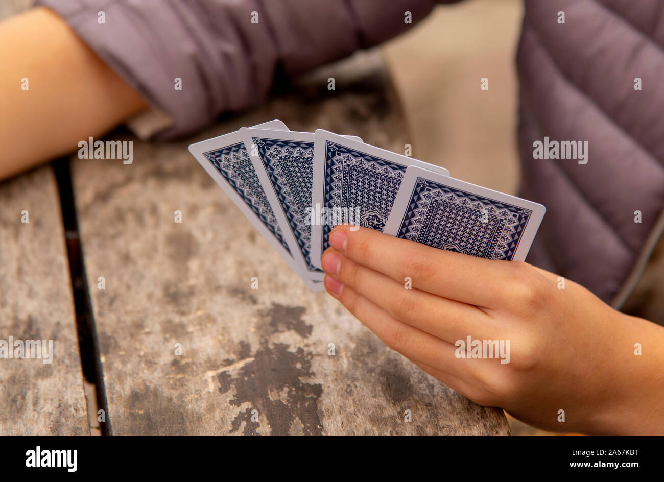 Poker solitaire free hi-res stock photography and images - Alamy