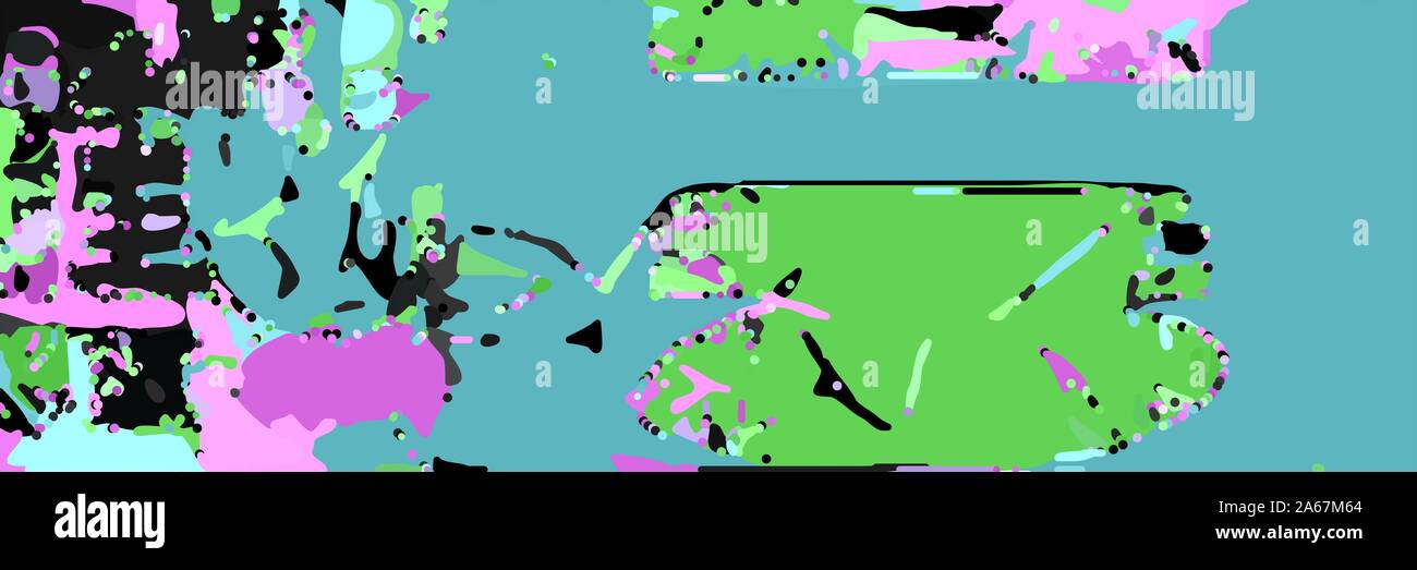 abstract modern art background with shapes and medium aqua marine ...