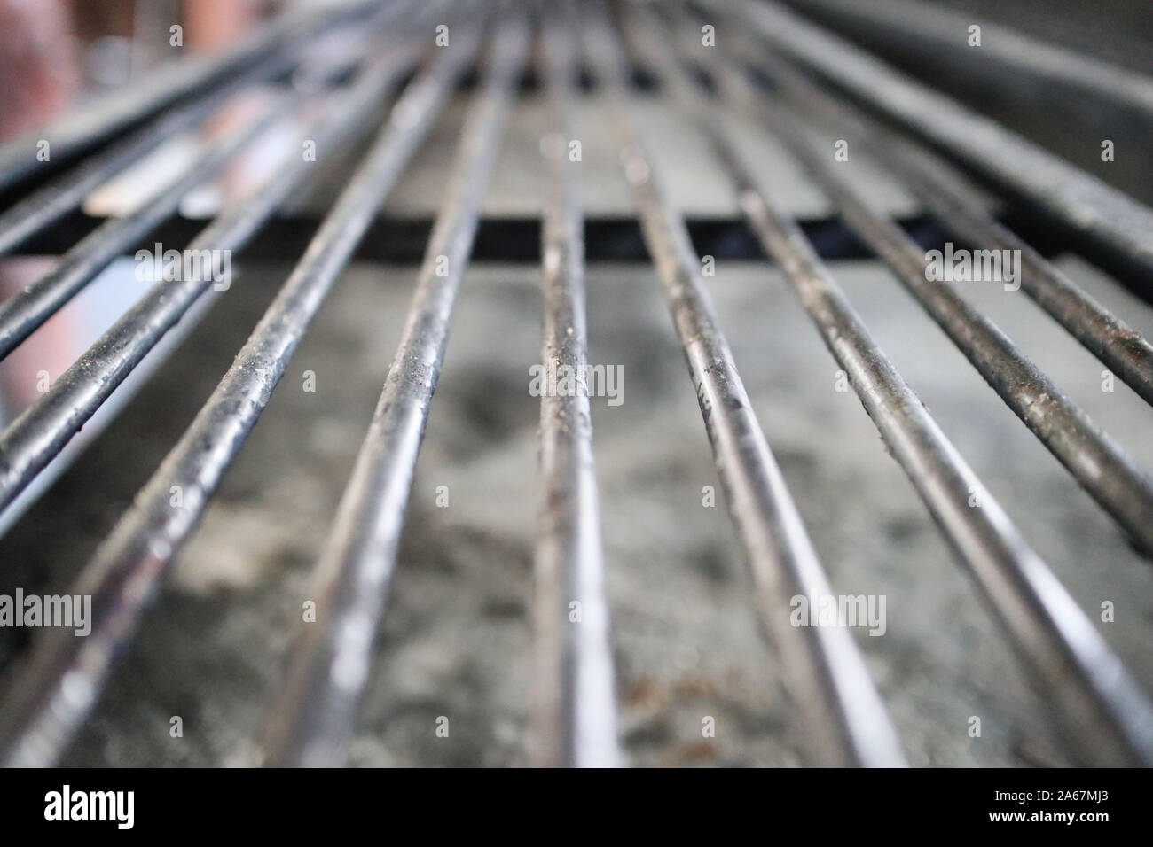 metal rods, background, texture, space for text Stock Photo - Alamy