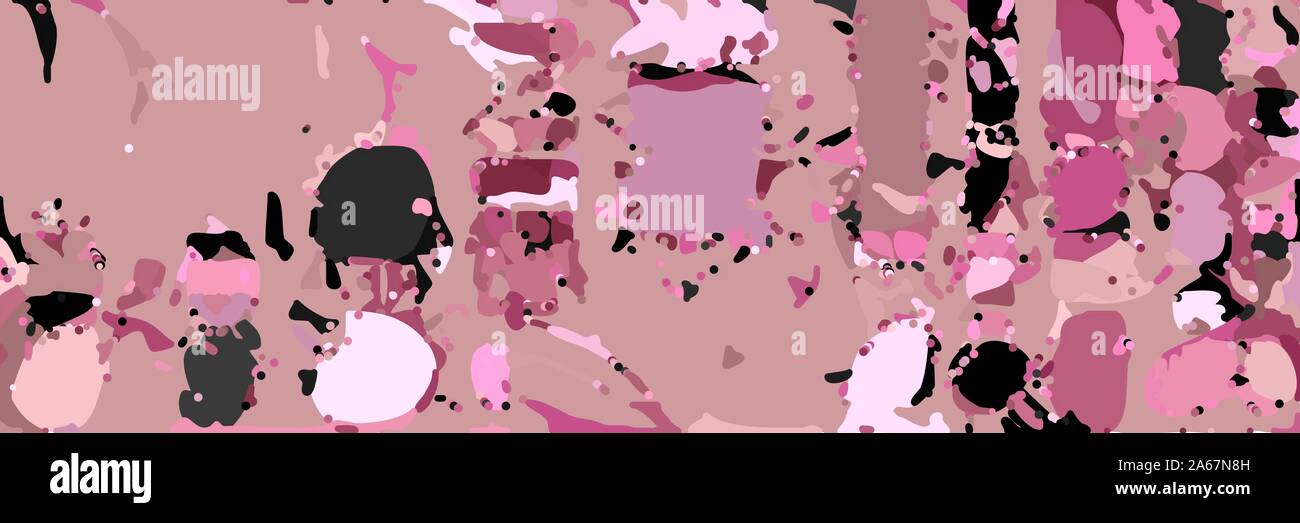 abstract modern art background with rosy brown, very dark pink and dark ...