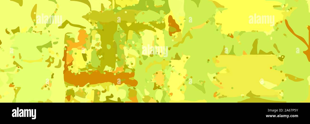abstract modern art background with shapes and khaki, golden rod and ...