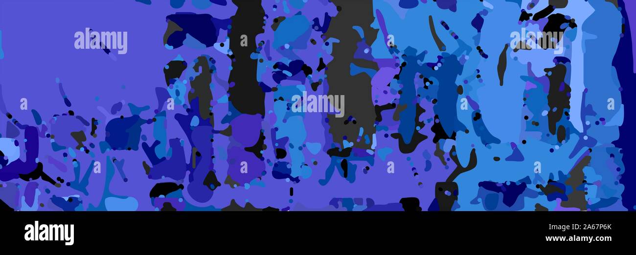 abstract modern art background with shapes and royal blue, slate blue ...