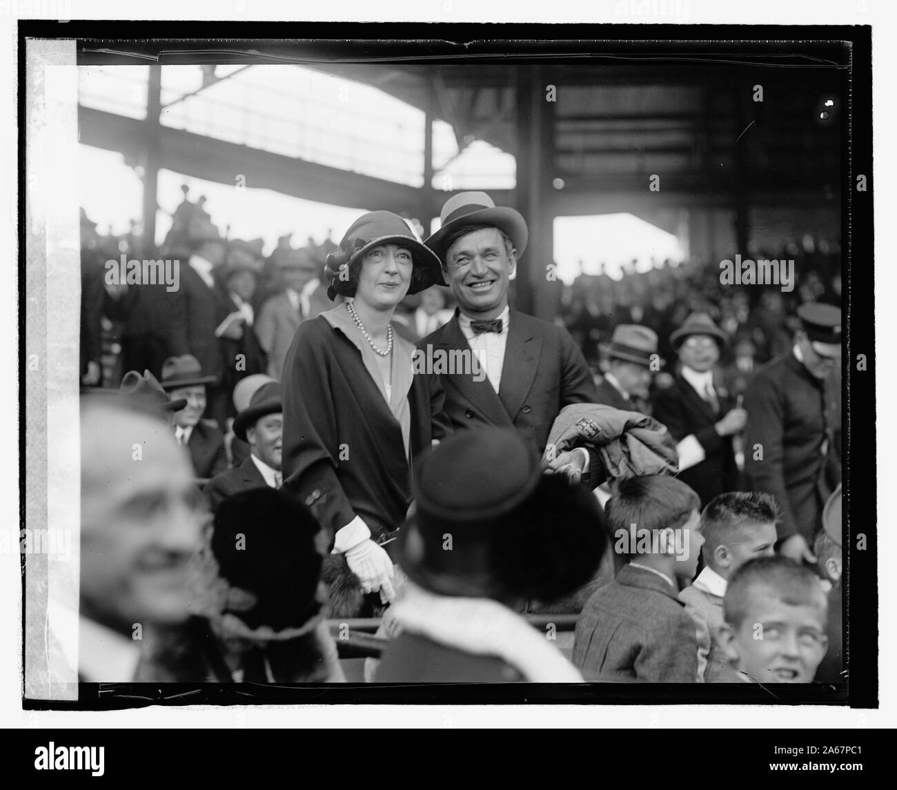 Will Rogers & Mrs. Ed McLean, 10/5/24 Stock Photo - Alamy