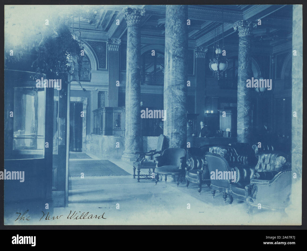 Willard hotel lobby hi-res stock photography and images - Alamy