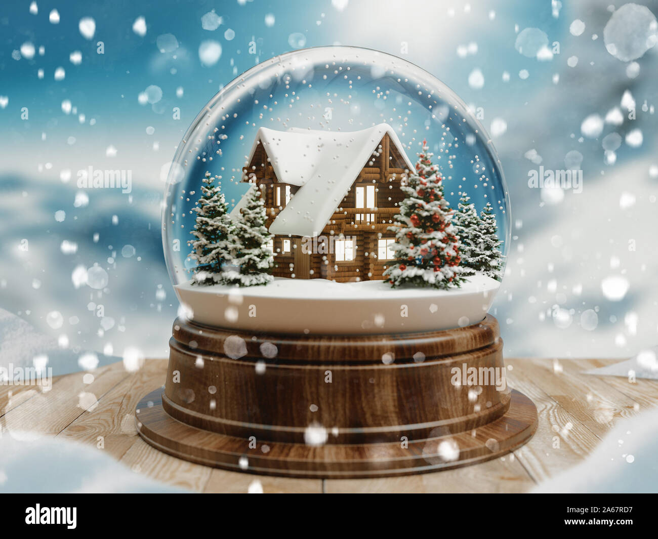Crystal ball house decoration hi-res stock photography and images - Alamy