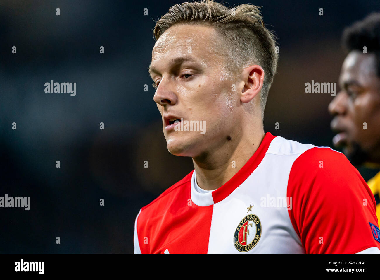 BERN, Switzerland. 24th Oct, 2019. football, Europa League, season 2019-2020, Feyenoord player ...