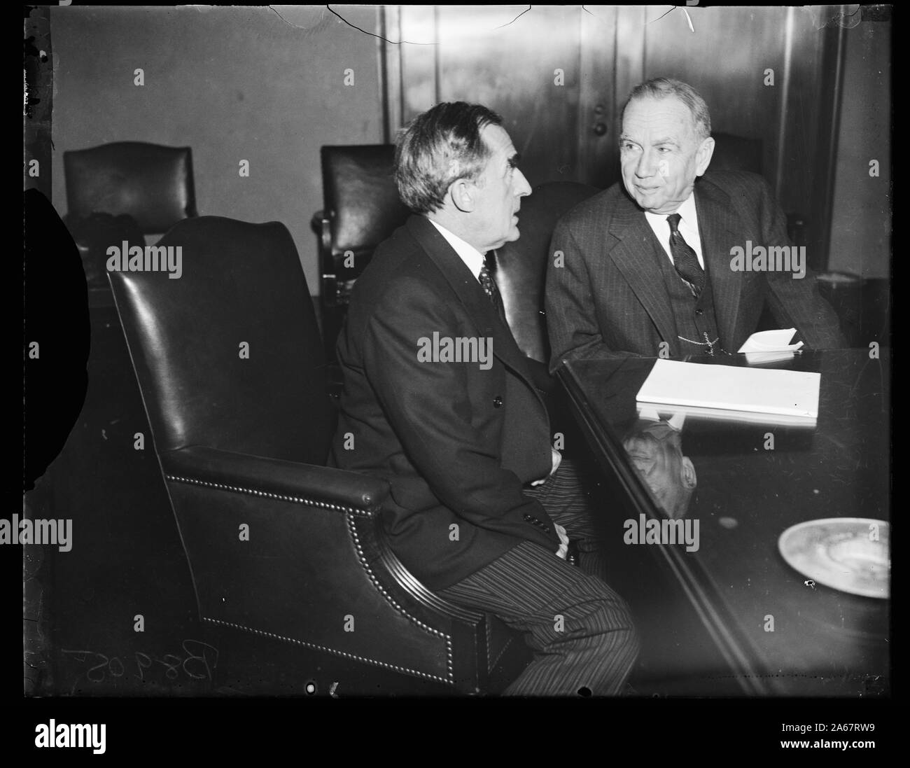 William B. Bankhead and Daniel C. Roper Stock Photo - Alamy