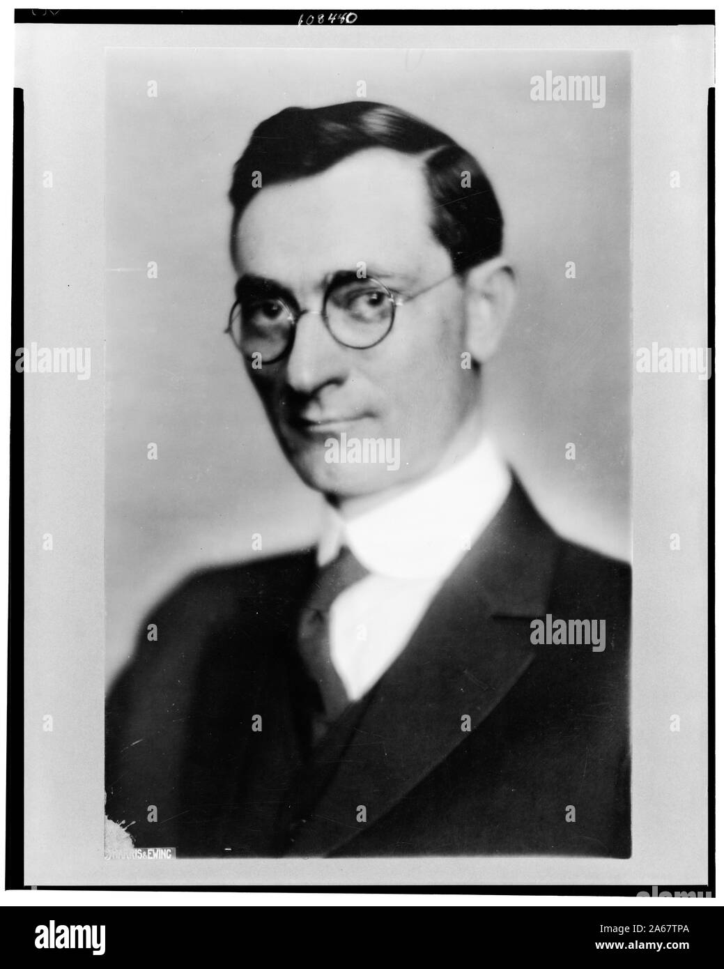 William E. Allen, head-and-shoulders portrait, facing left Stock Photo ...