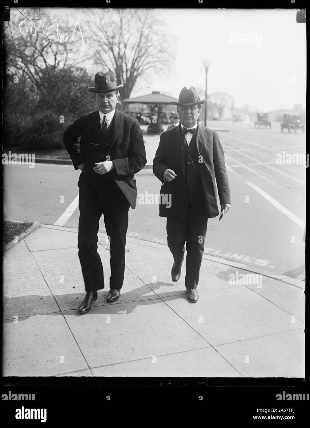 William E. Borah, right Stock Photo - Alamy