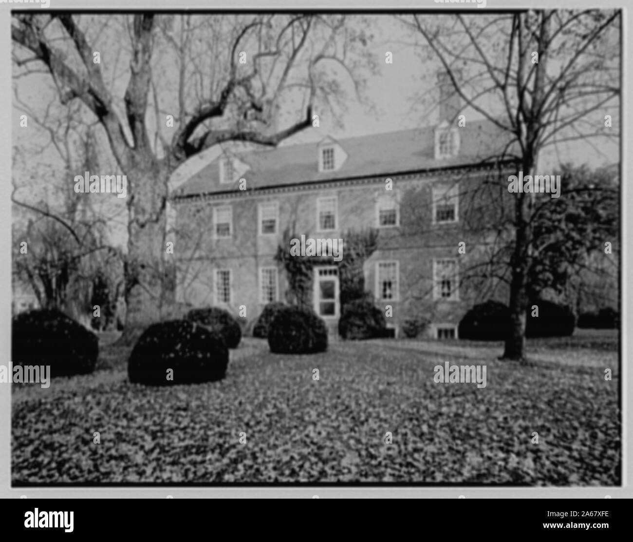 William Henry Harrison residence, Berkeley, in Virginia Stock Photo - Alamy