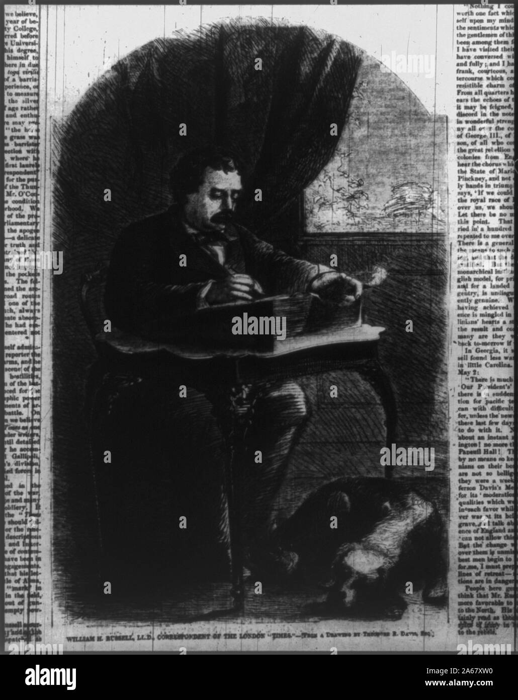 William howard russell hi-res stock photography and images - Alamy