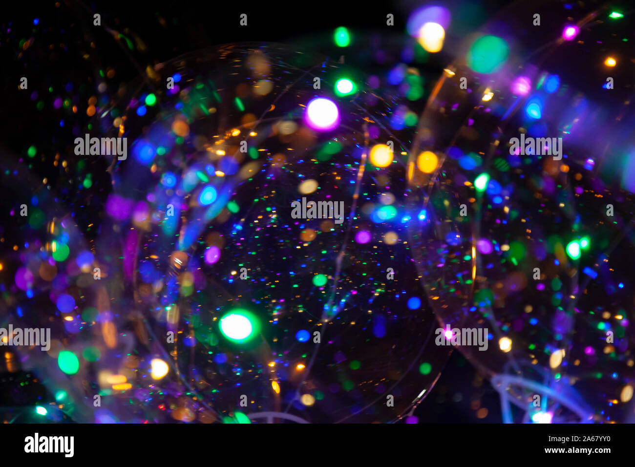 Colorful light bokeh abstract background Stock Photo - Alamy