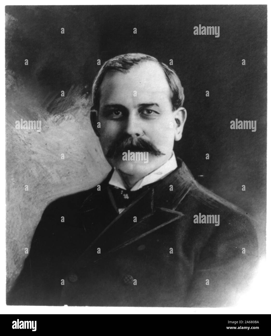 William Lawrence Connell, 1862-1923, bust portrait, facing left Stock ...