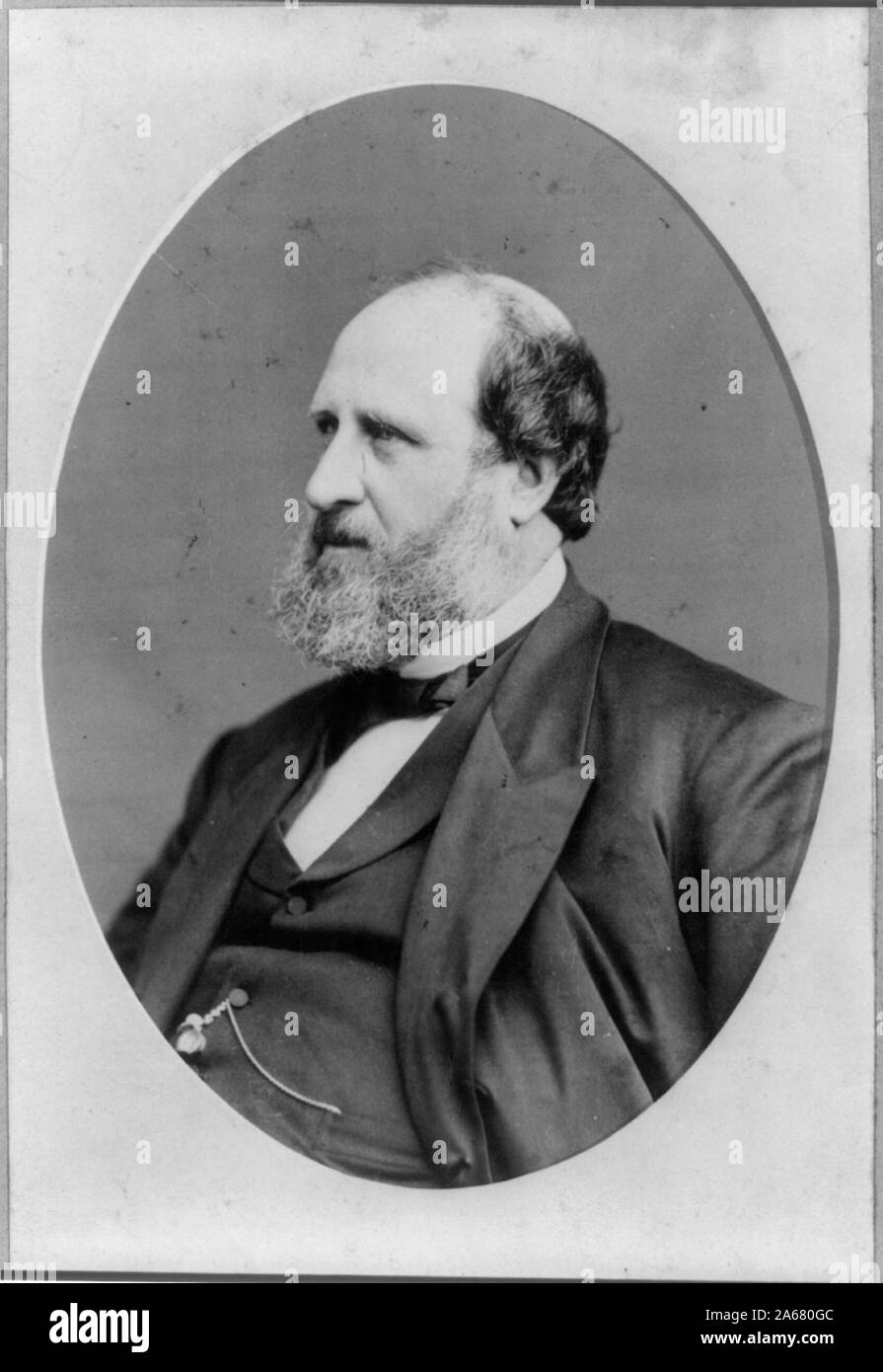 William Magear Boss Tweed, head and shoulders portrait, facing left ...
