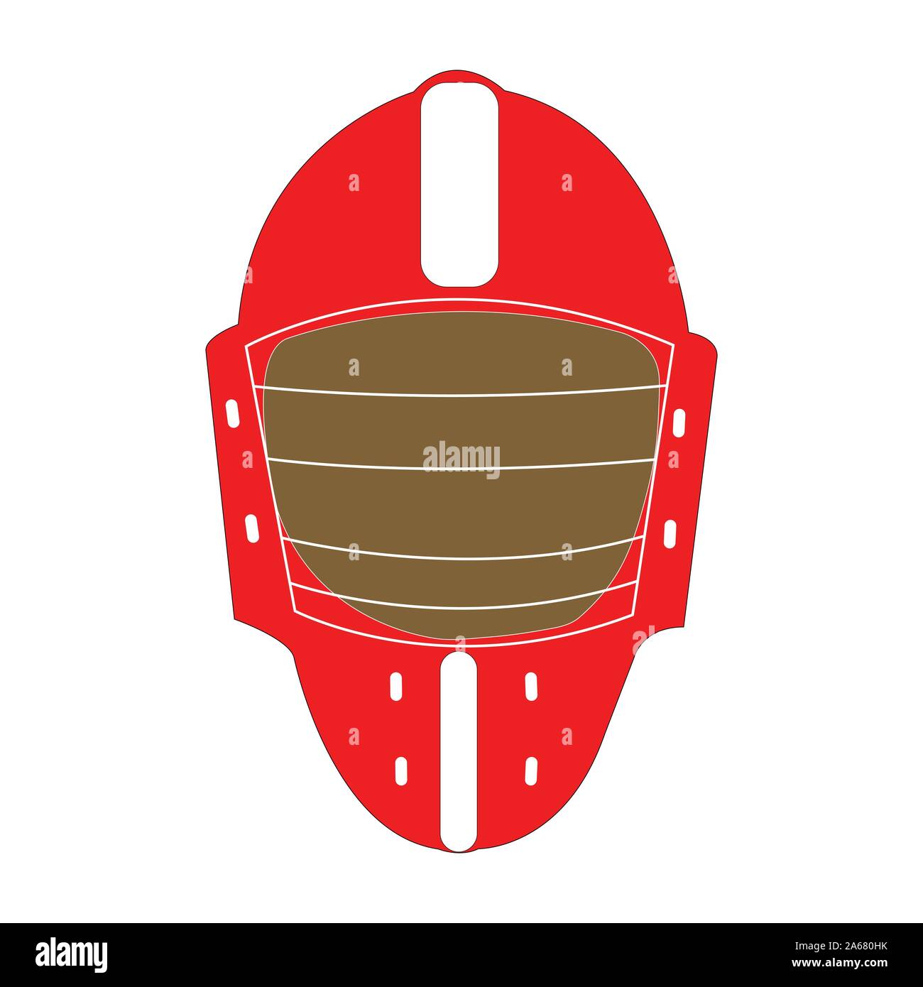 White mask on dark Stock Vector Images - Alamy
