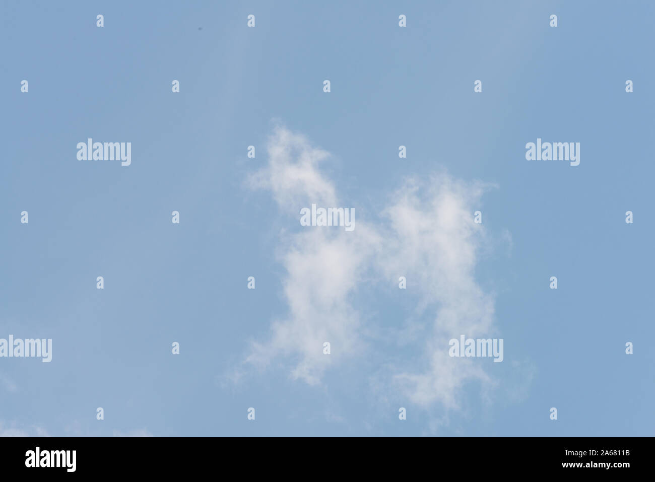Clouds in the sky that look like faces (Pareidolia Stock Photo - Alamy