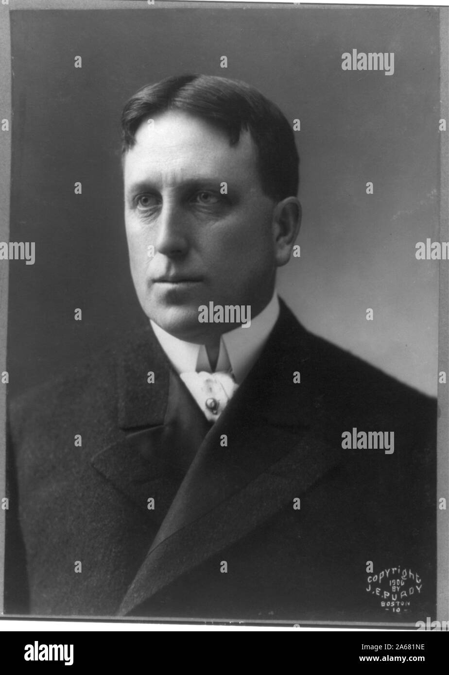 William Randolph Hearst, 1863-1951, bust portrait, facing left Stock ...