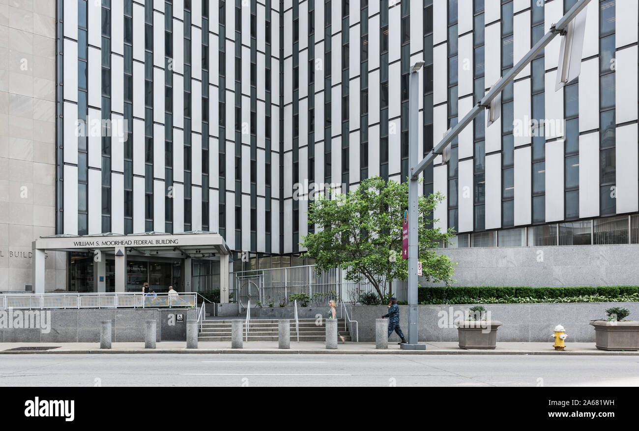 William S. Moorehead Federal Building, Pittsburgh, Pennsylvania Stock ...
