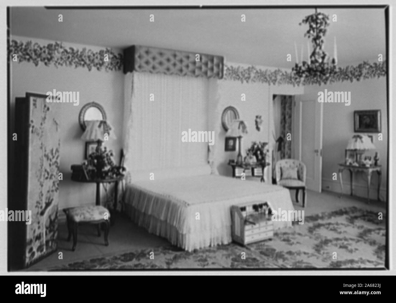 William S. Paley, residence in Manhasset, Long Island Stock Photo - Alamy