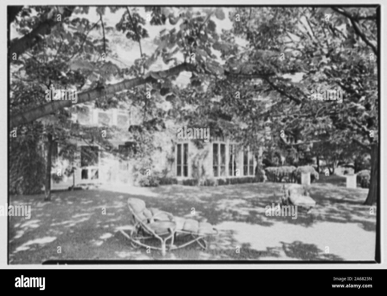 William S. Paley, residence in Manhasset, Long Island Stock Photo - Alamy